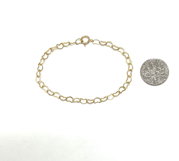 Heart Link Chain Bracelet – JENNY and JUDE